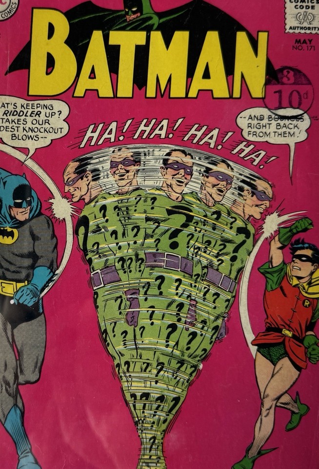 Batman #171 - CGC 3.5 - 1st Silver Age Riddler - 1965 | eBay UK
