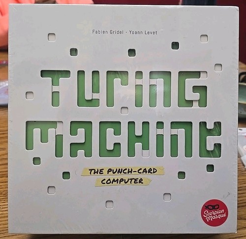 Turing Machine The Punch-Card Computer Board game New sealed Family fun ...