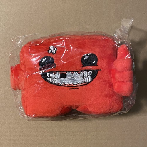 Super Meat Boy Forever Thumbs Up Plush Official Plushie Figure Statue ...