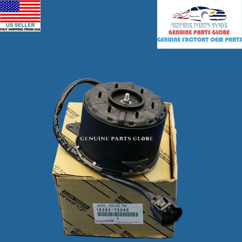 NEW GENUINE OEM TOYOTA HIGHLANDER RX350 RX450h COOLING FAN MOTOR 16363 ...