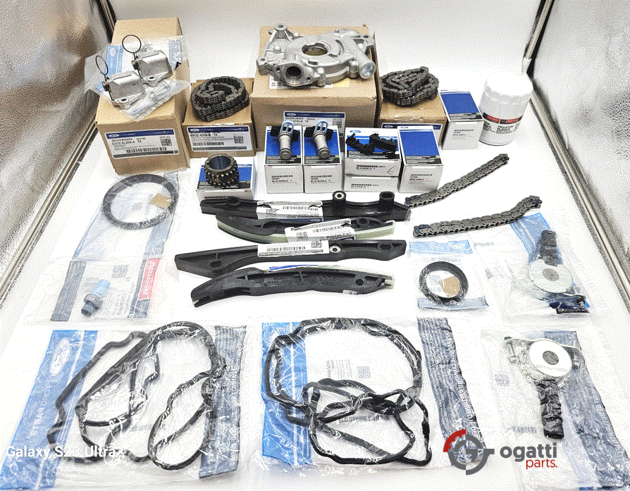TIMING CHAIN KIT COMBO BRAND NEW FORD OEM SET 24 F-150 5.0L V8 32V 2010 ...