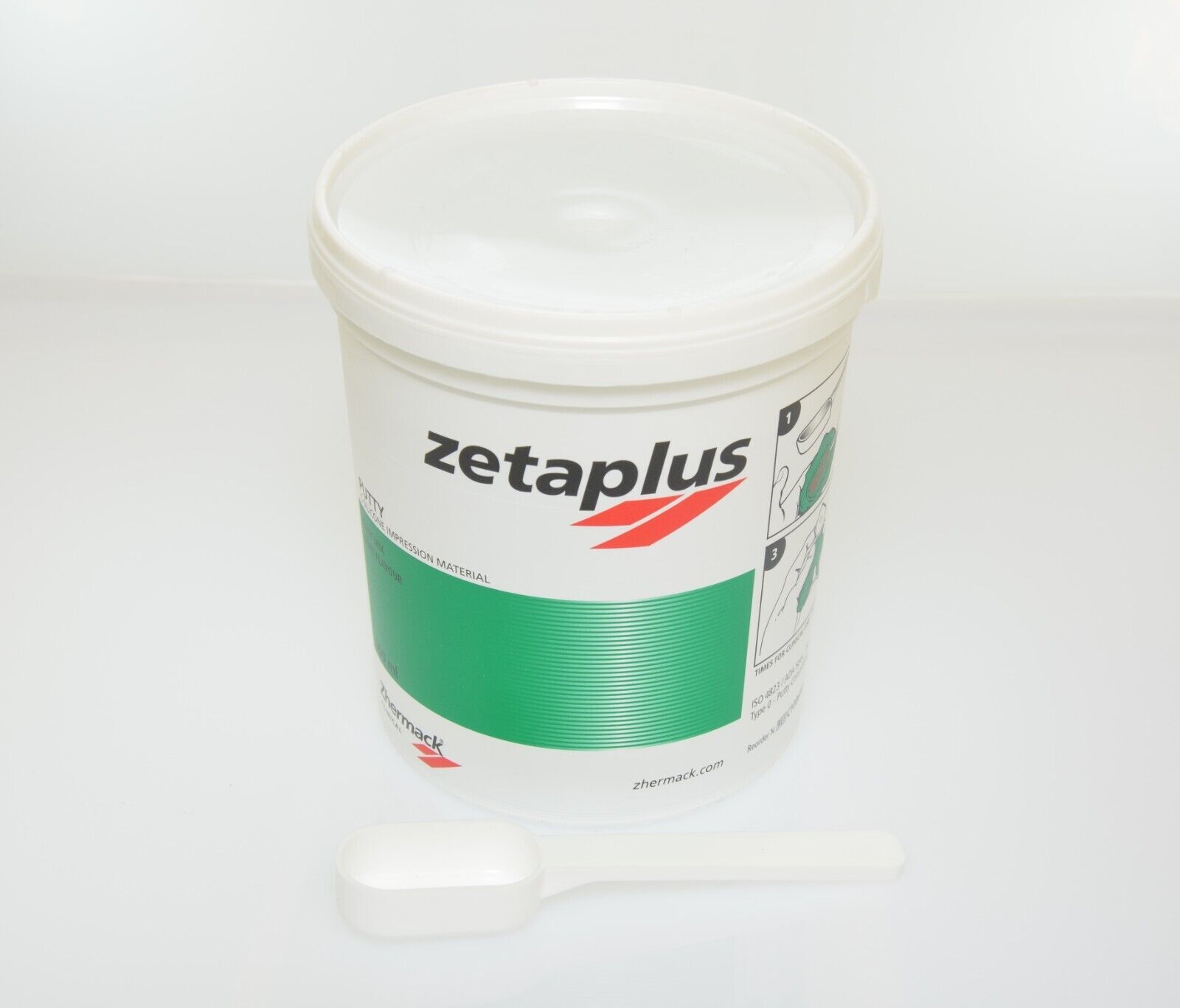 Zhermack Zetaplus Zeta Plus Intro Kit Putty 900ml + Oranwash + Indurent ...