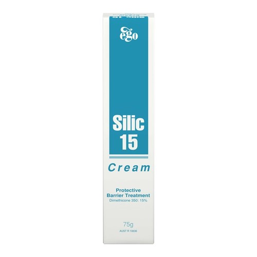 Ego Silic 15 Cream 75G Moisturising Rehydrate Skin Prevent Moisture ...
