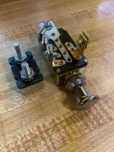 Dune buggy roadster T-bucket hot rod headlight tail light High Beam 10a ...