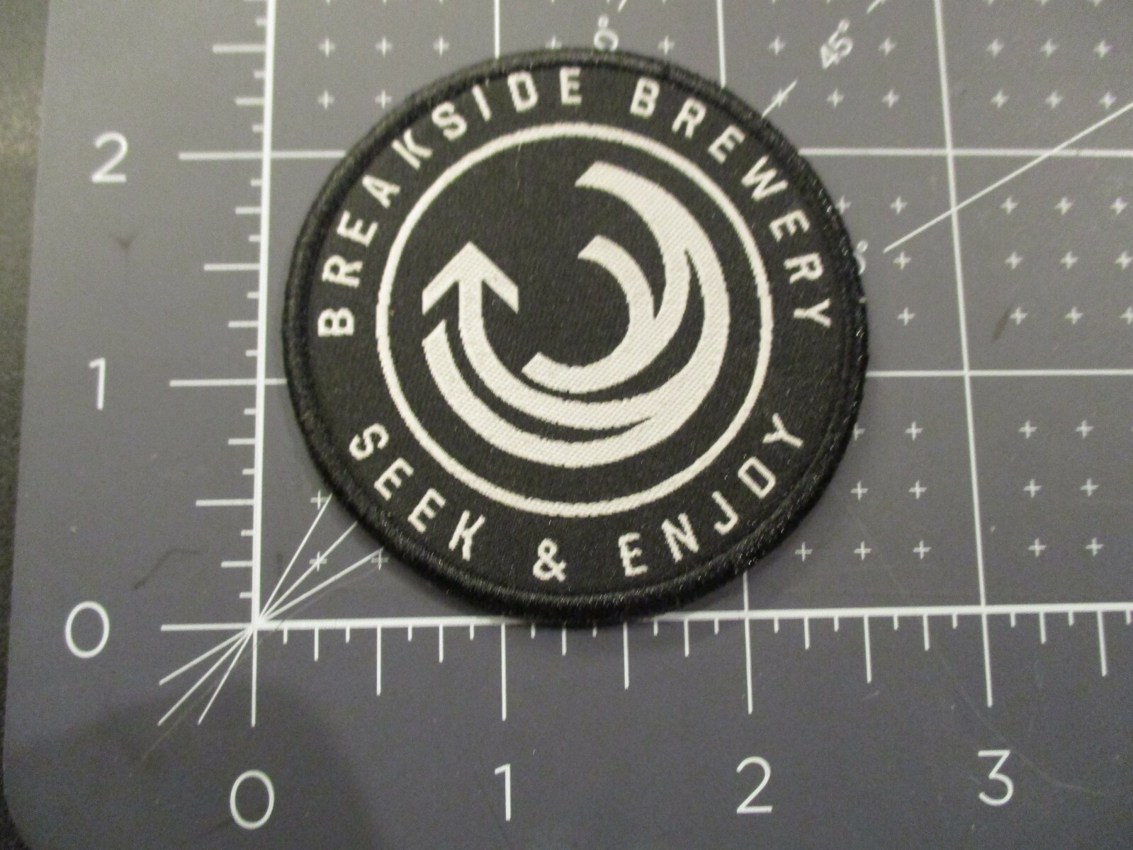 BREAKSIDE BREWERY Oregon wanderlust PATCH iron on craft beer brewing B ...
