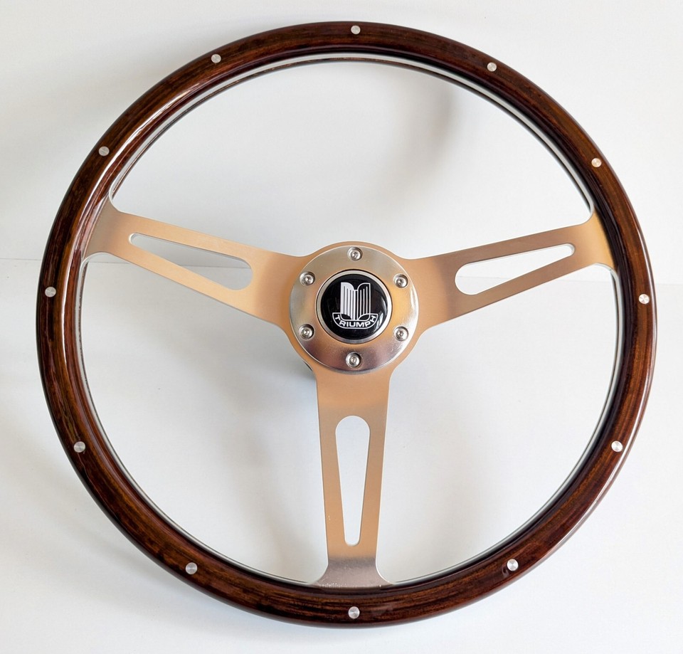 Steering Wheel fits For TRIUMPH Wood TR4 TR5 TR6 Erald GT6 Spitfire Mk2 ...
