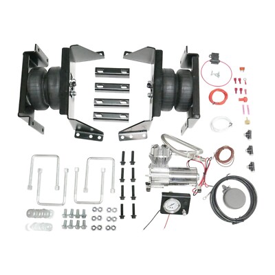 Rear Air Bag Tow Assist Kit Leaf Spring Assist with Compressor ...