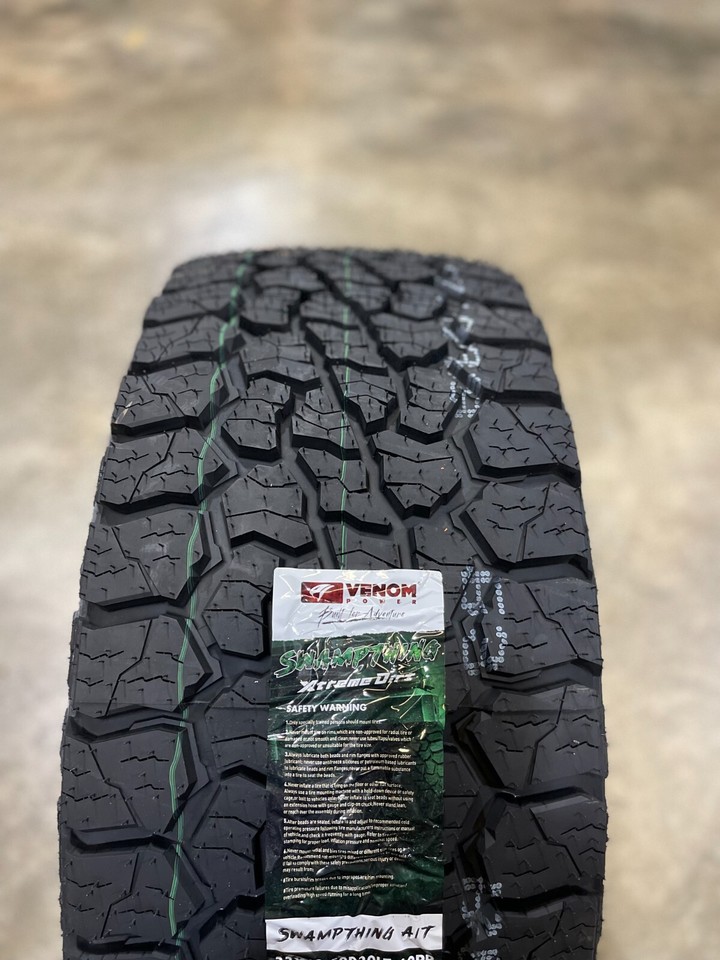 4 NEW 285/55R22 VENOM SWAMP THING X-A/T ALL TERRAIN LRE 10PLY TIRE 285 ...