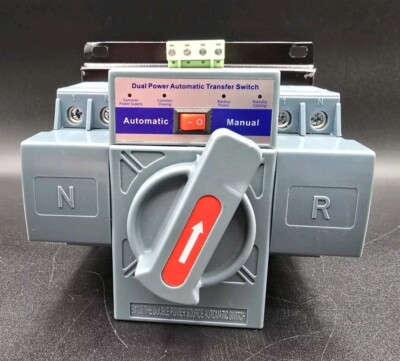 Dual Power Automatic Transfer Switch 2P 63A 110V | eBay