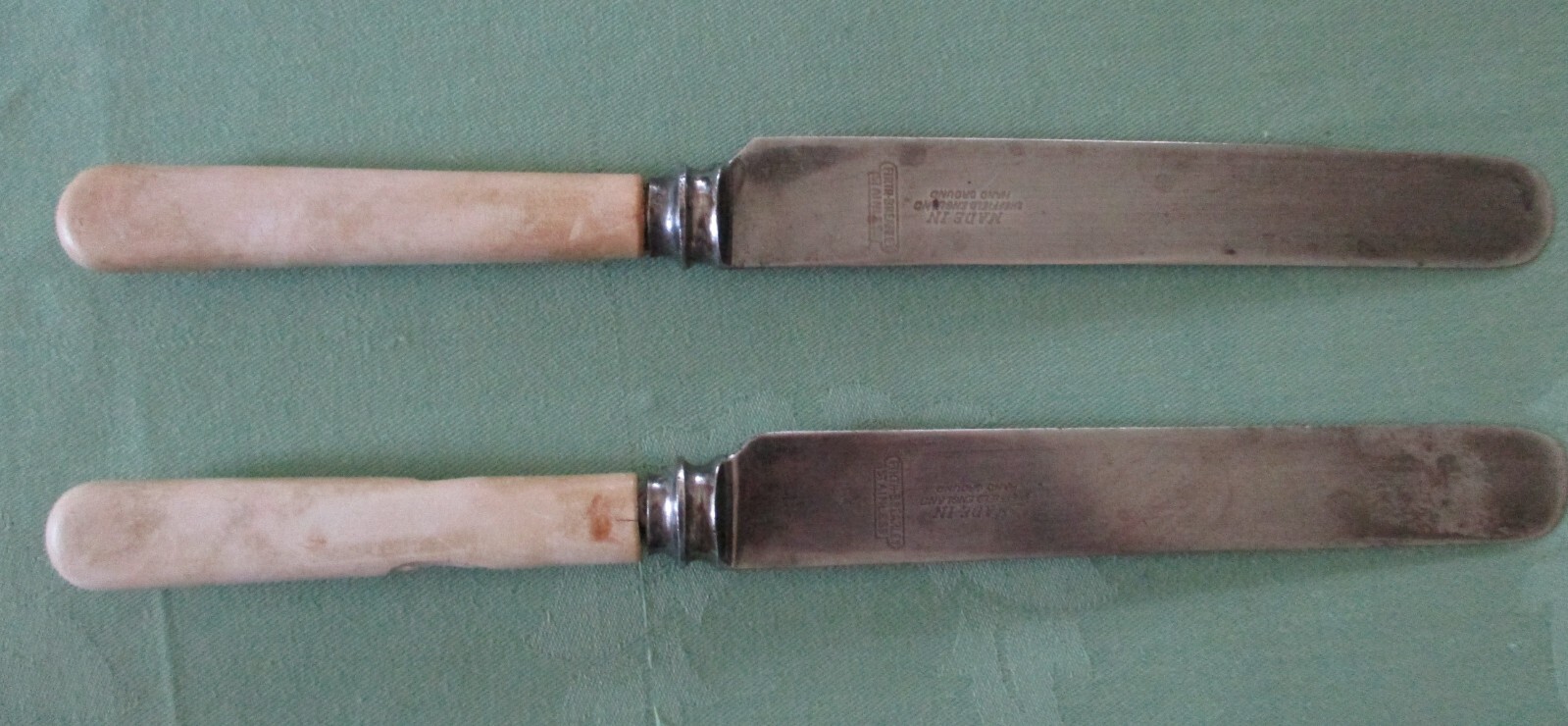 Two Sheffield, England Hand Ground Stainless Firth-Brearley Knives ...