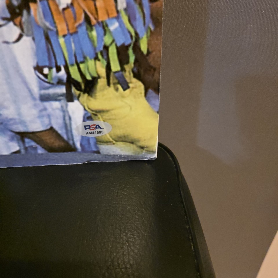 WWF/WWE ULTIMATE WARRIOR 🔥 SIGNED🔥 AUTOGRAPHED 13X23 Foam Poster Litho ...