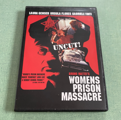 Womens Prison Massacre DVD 1983 Laura Gemser Bruno Mattei - US Seller ...