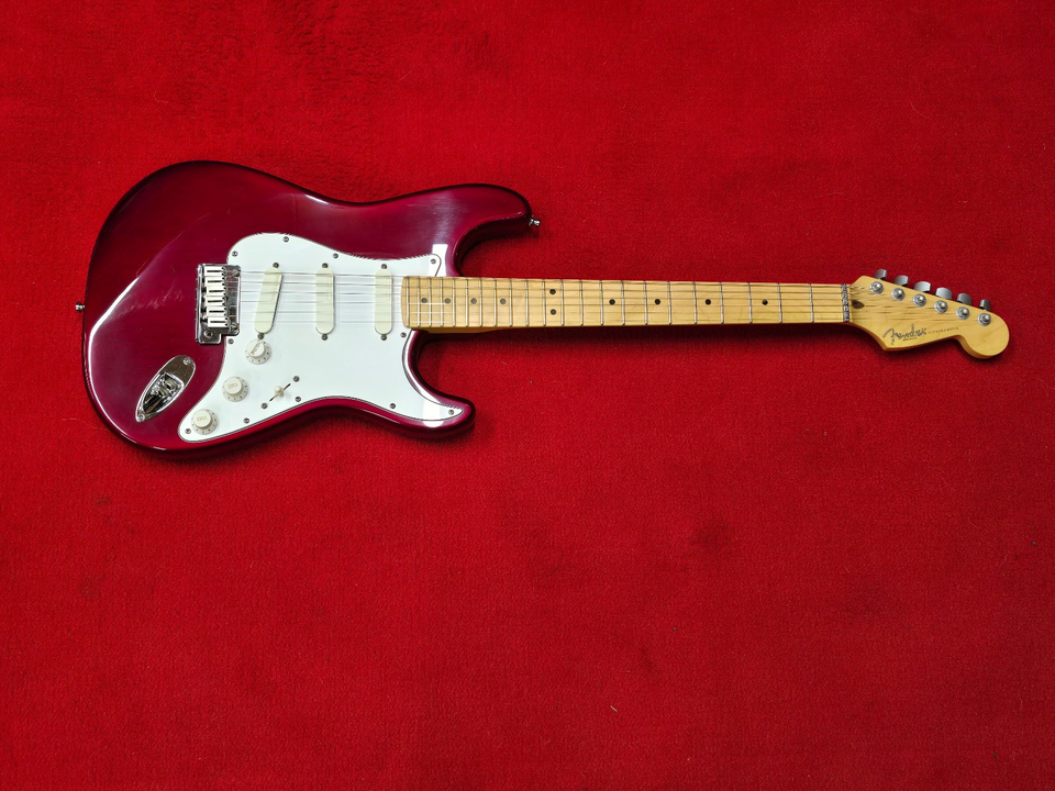 Fender Strat Plus Midnight Wine Electric Guitar w/ hardshell case 1995 ...