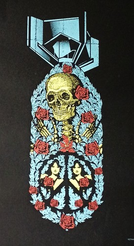 Grateful Dead-Donna Jean Godchaux Ltd Ed Peace Bomb Silkscreen - #19/ ...