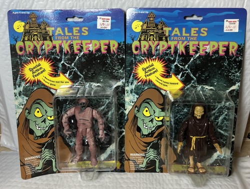 VTG Tales from The Crypt Cryptkeeper & The Mummy Action Figure Lot of 2 ...