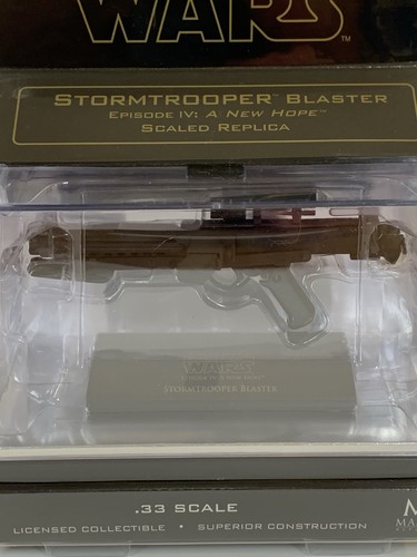 2006 Star Wars Master Replicas .33 Scale Stormtrooper Blaster - NEW ...