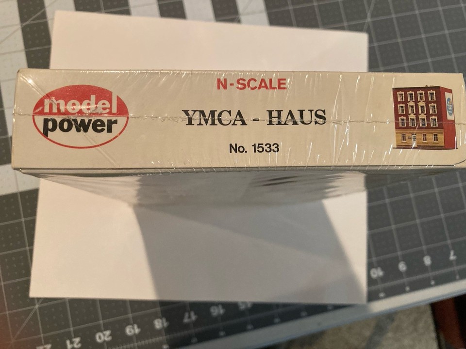 Model Power 1533 N Scale YMCA Haus Building Kit | eBay