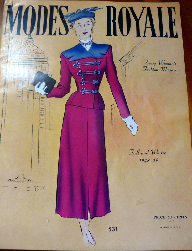 *Rare* MODES ROYALE PATTERN 20 CATALOG PICTURE Digital Archive 1946-64 ...