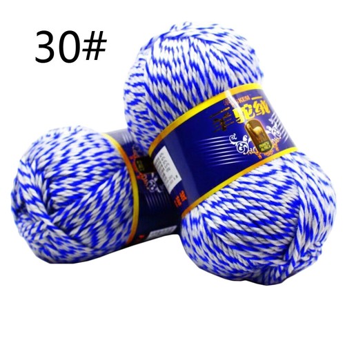 30Colors 100g Camel Velvet Thick Yarn Cashmere Hand Knitting Crochet ...