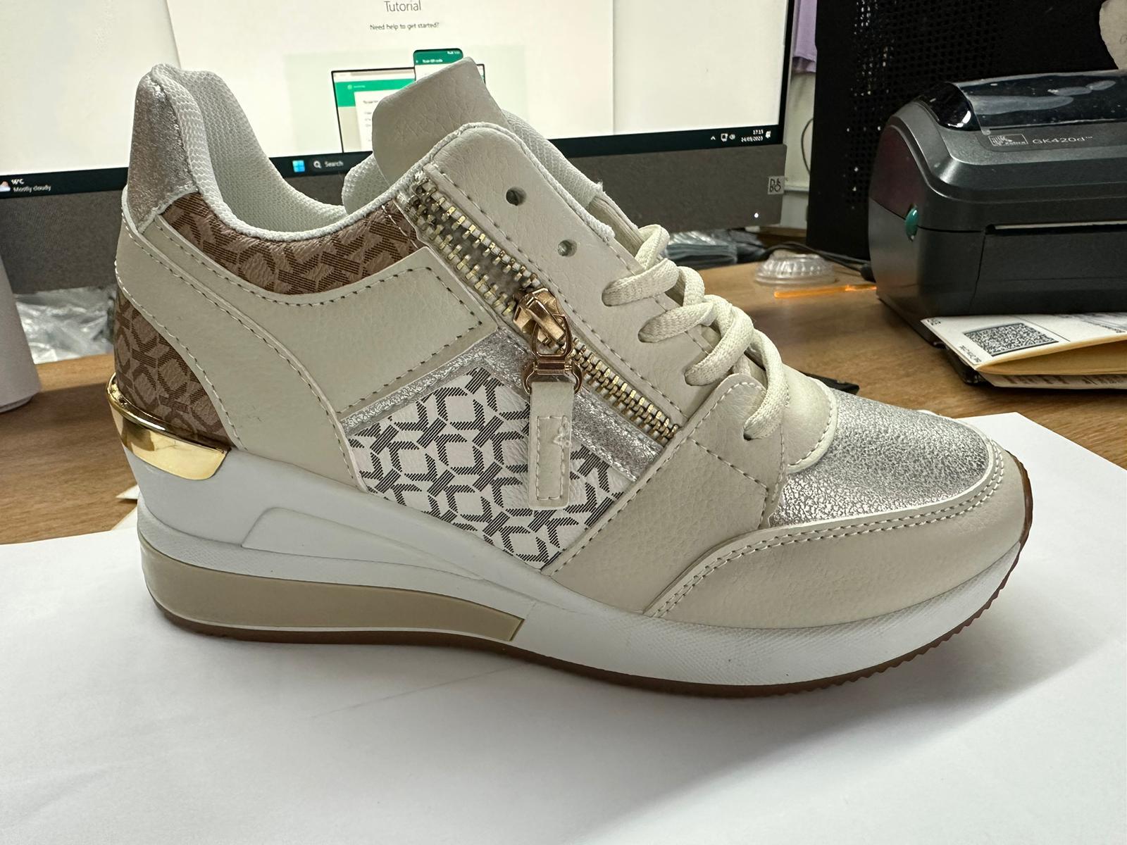 WOMENS LADIES FASHION SPORT RUNNING LACE UP JOGGING SNEAKERS TRAINERS ...