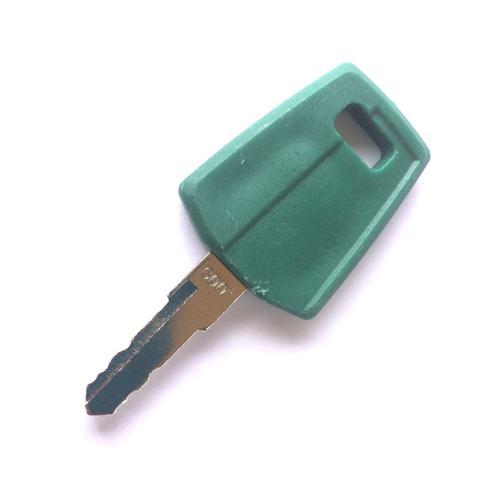 Set of 3 Volvo Keys - Heavy Equipment Key Set w/ Laser - Excavator ...