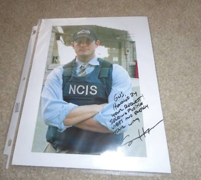 Unknown Male Actor Autograph Signed 11x8.5 Photo Photograph #106 | eBay