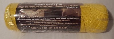 Lehigh 0.06-in x 300-ft Braided Nylon Rope Chalk Line String Skipping ...