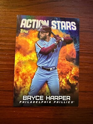 2023 Topps Update BRYCE HARPER Action Stars #AS-16 Phillies | eBay