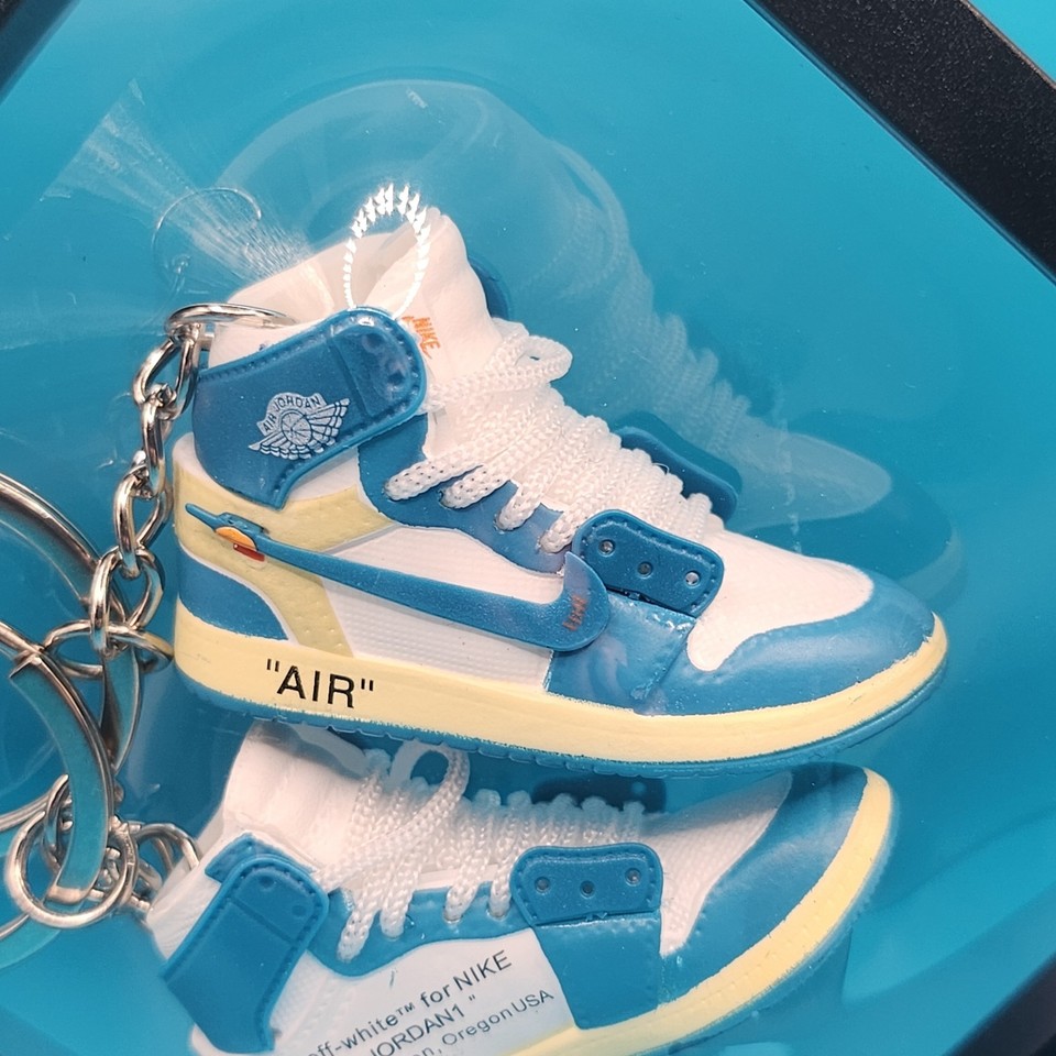 Nike Air Jordan High shoe 3d floating frame Keychain 2 sneaker ...