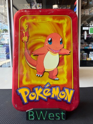 Charmander Topps Pokemon TV Animation Series 1 Tin EMPTY NO CARDS | eBay