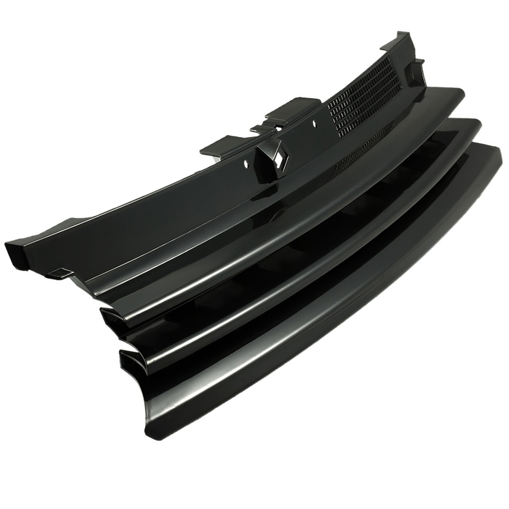 Black Front Hood Grill ABS Plastic Grille for VW Golf MK4 GTI R32 1999 ...