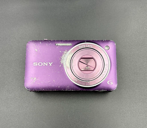 Sony Cyber-shot DSC-WX5 Purple 12.2MP Compact Digital Camera From Japan ...