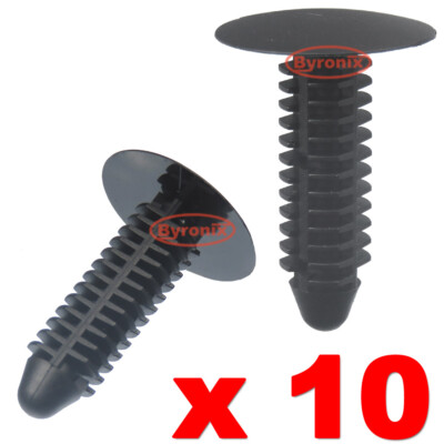 LAND ROVER DEFENDER FRONT GRILLE CLIPS 90 110 L316 DZM100080 BLACK ...