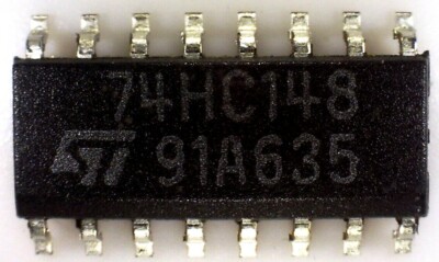 8x 74HC148 ST 8 to 3 line encoder 16 pin SMD M74HC148M1R | eBay UK