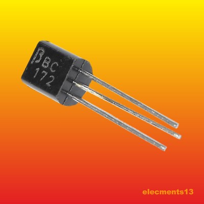 BC172 LOT OF 12 BANEASA SILICON NPN TRANSISTORS 0.3W 0.1A | eBay