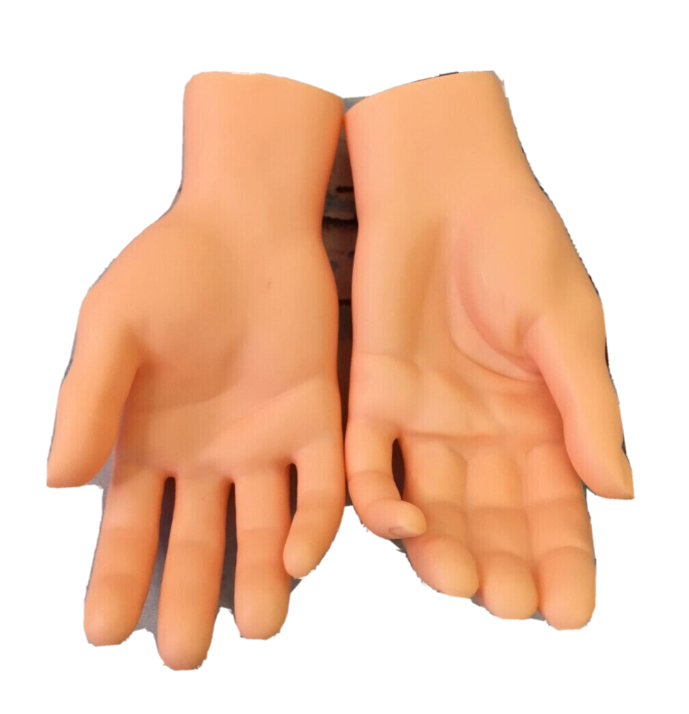 Stage Hands Prop novelty theatrical movie joke scene act male nude hand ...