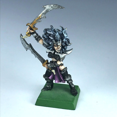 Classic Metal Dark Elves Elf Witch Elf Warrior - Warhammer Fantasy ...
