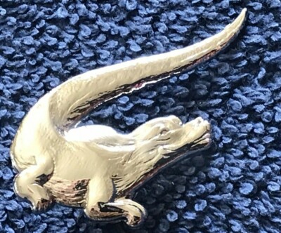 NEVERENDING STORY pin FALKOR falcor valcor LUCK DRAGON lapel button ...