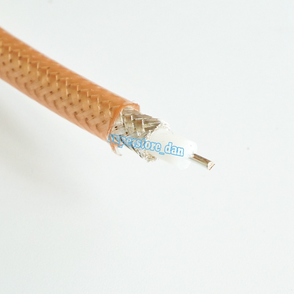 5m RG142 RF Coaxial Cable Double shield 50ohm M17/60 RG-142 Coax ...