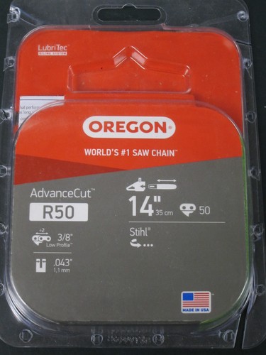 Oregon Chain Saw Chain 14", 50 tooth, R50 3/8" | eBay