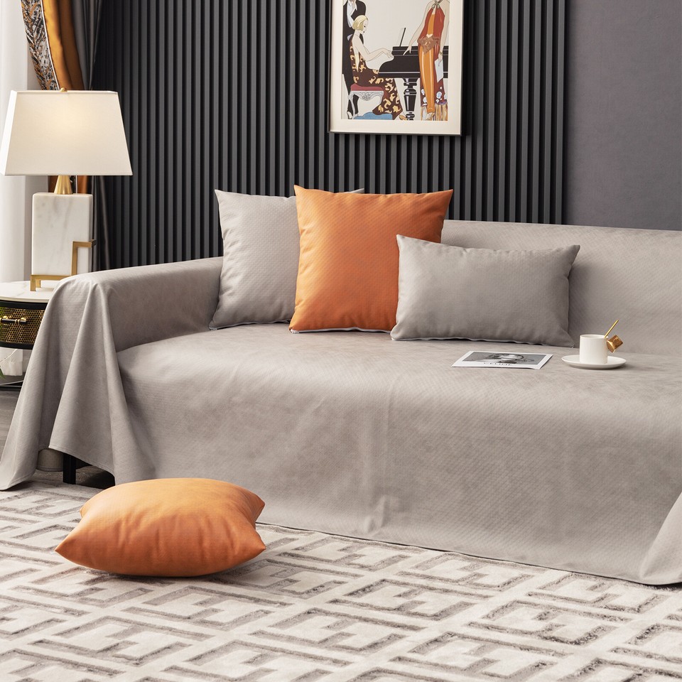 Fully Waterproof Sofa Cover Scratch Resistant Couch Non-Slip Furniture ...