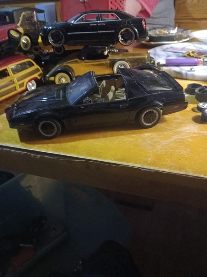 2003 CUSTOM LED Knight Rider KITT 1:18 Pontiac Trans Am ERTL Universal ...