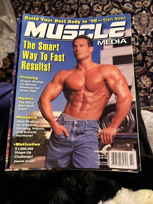 Muscle Media Magazine February 1998, Shawn Phillips - 102523JENON3-55 ...