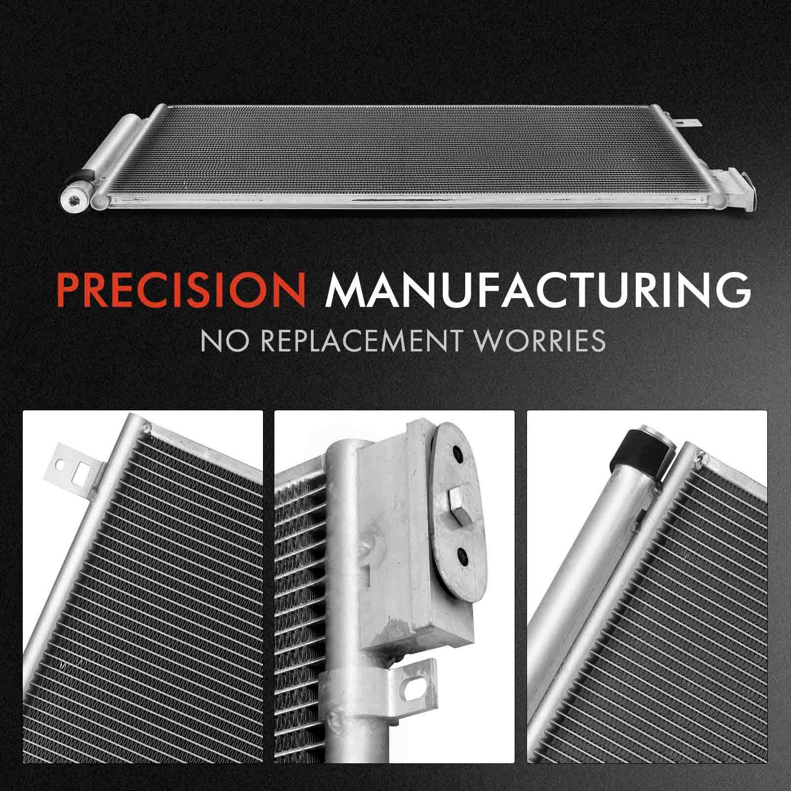 2x Radiator & AC Condenser Cooling Kit for Chevrolet Trax 2015 2018 ...