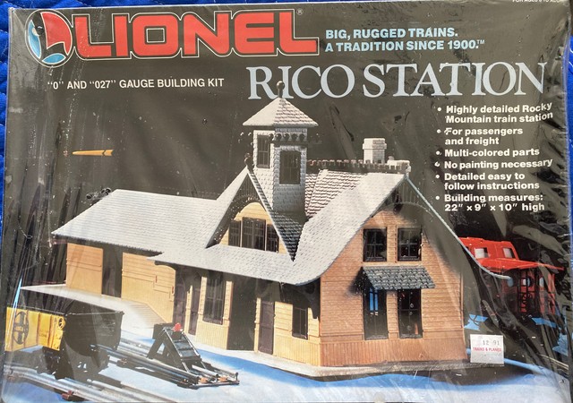 Lionel 6-2709 Rico Station Building Kit O O27 Gauge for sale online | eBay