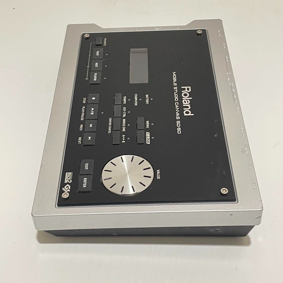 Roland SD-50 Sound Module Mobile Studio Canvas Sound Module MIDI ...
