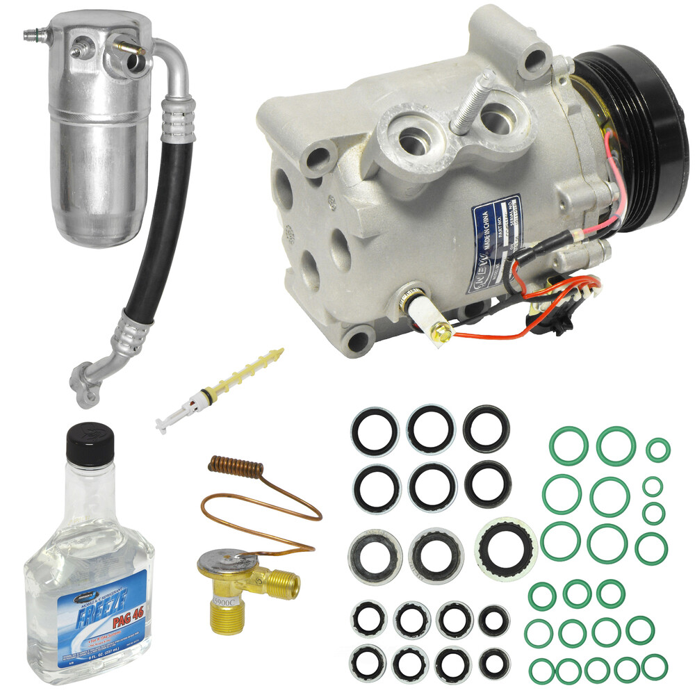 A/C Compressor Kit-VIN: P, OHV, Eng Code: LM4 UAC KT 4842 | eBay