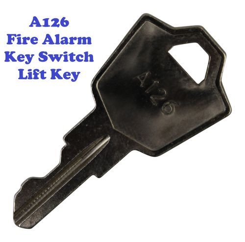 A126 Pass Key For Fire Alarms Key Switches Lift Switches APEM JD KAC ...