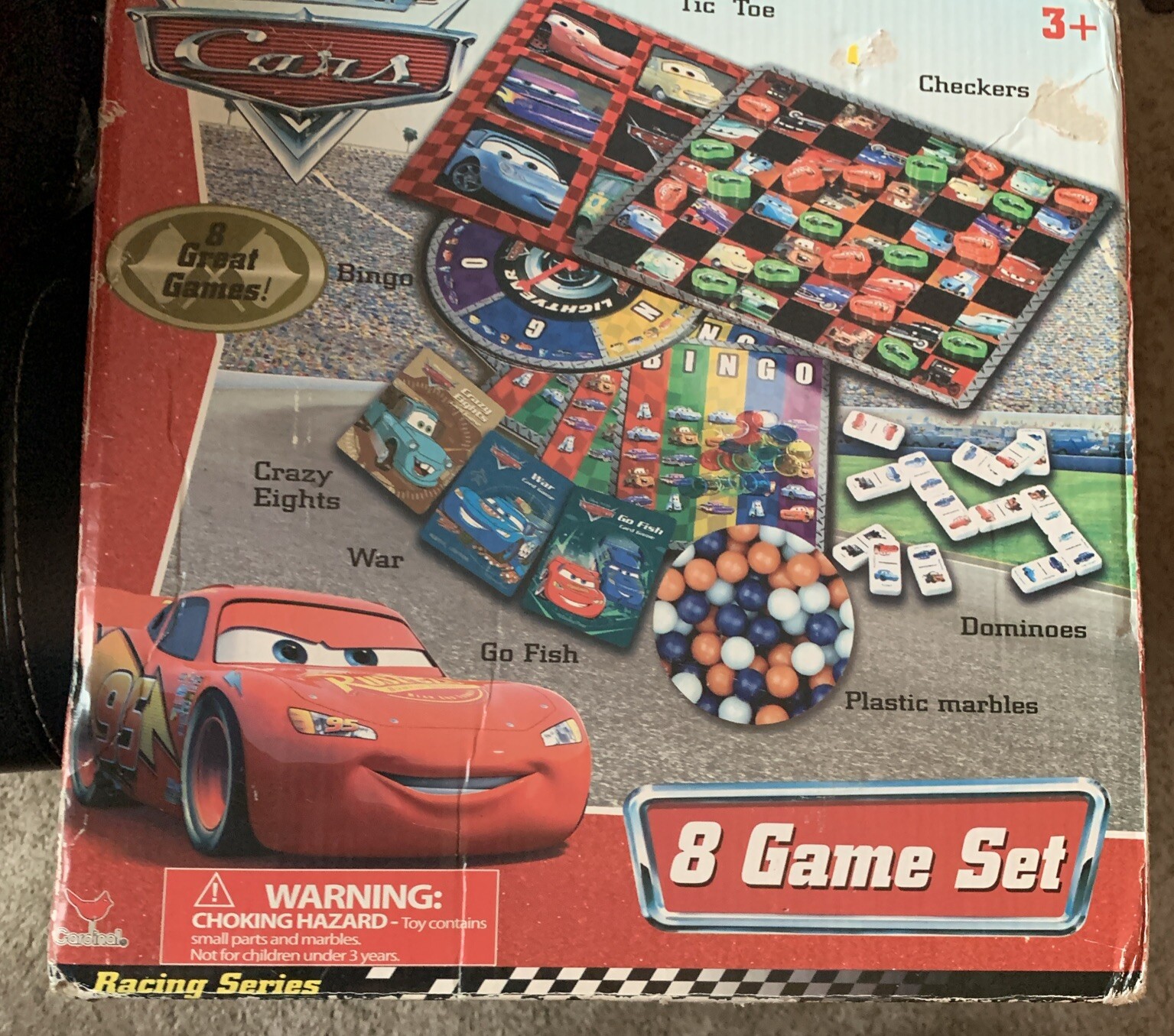 Disney World of Cars Pixar 8 Set Racing Series Unopened Game Pieces | eBay