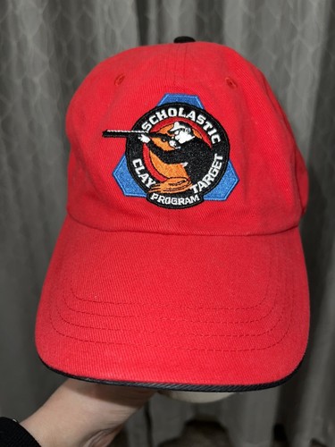 Scholastic Clay Target Pigeon Program Strapback Baseball Cap Hat EUC ...